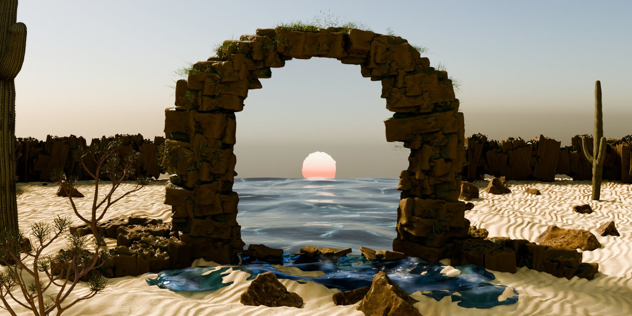 Portal Projection v1.2.0 (Addon) | Portals (With Ray Portal BSDF) made ...