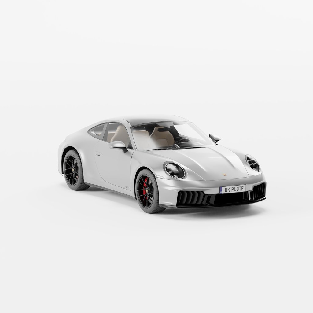 Porsche 911 Carrera GTS 2025 | Luxury Cars models | BlenderKit