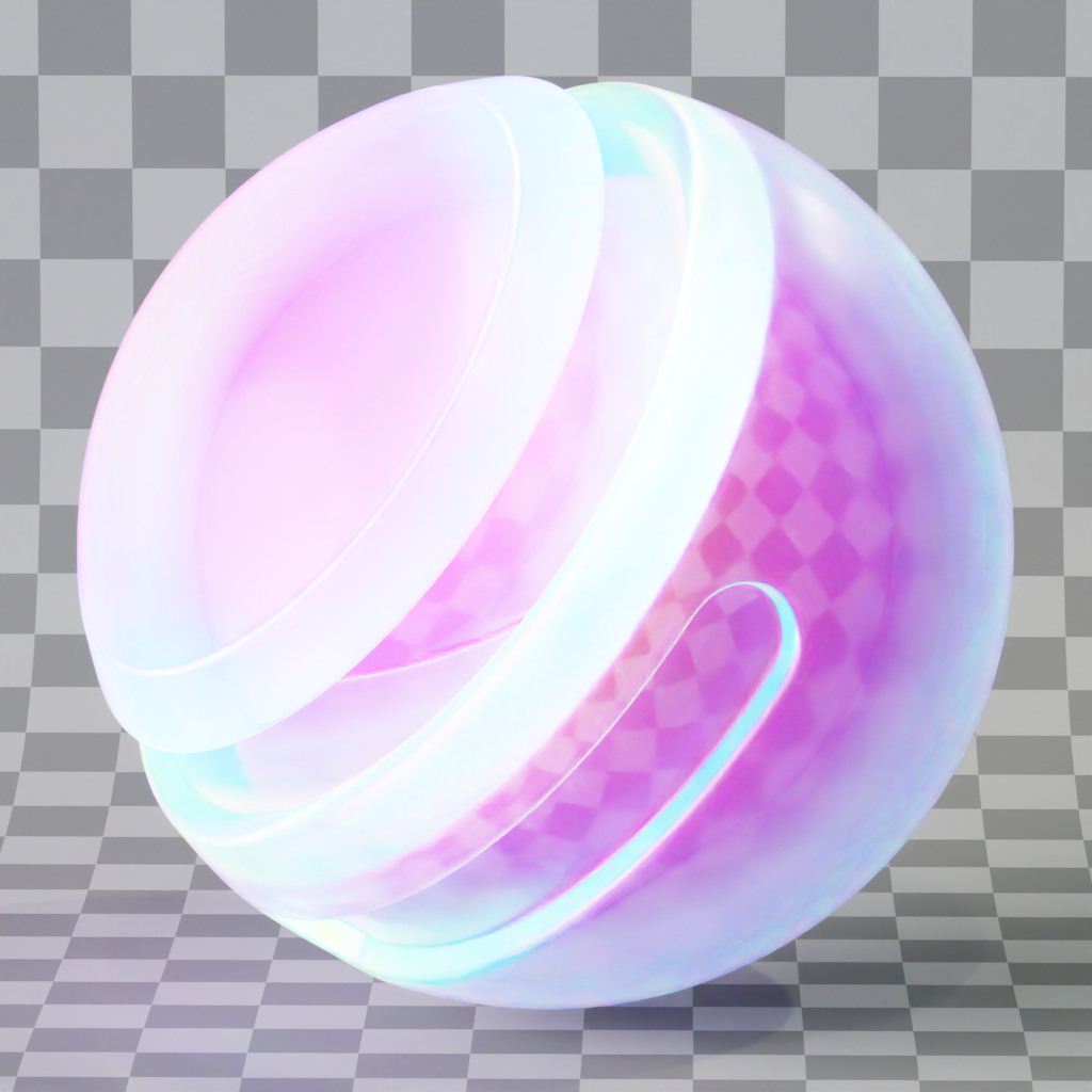 BlenderKit | Download the FREE Holographic Glass material