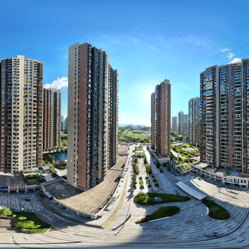 Modern City Rooftop View | Cityscapes HDRis | BlenderKit