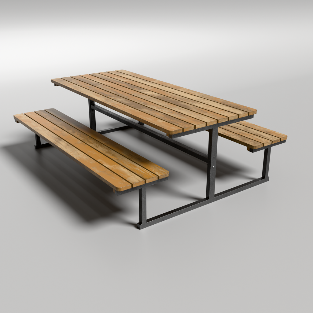 Garden benches | Tables models | BlenderKit