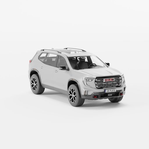 GMC Acadia AT4 2024 | Modern Cars models | BlenderKit