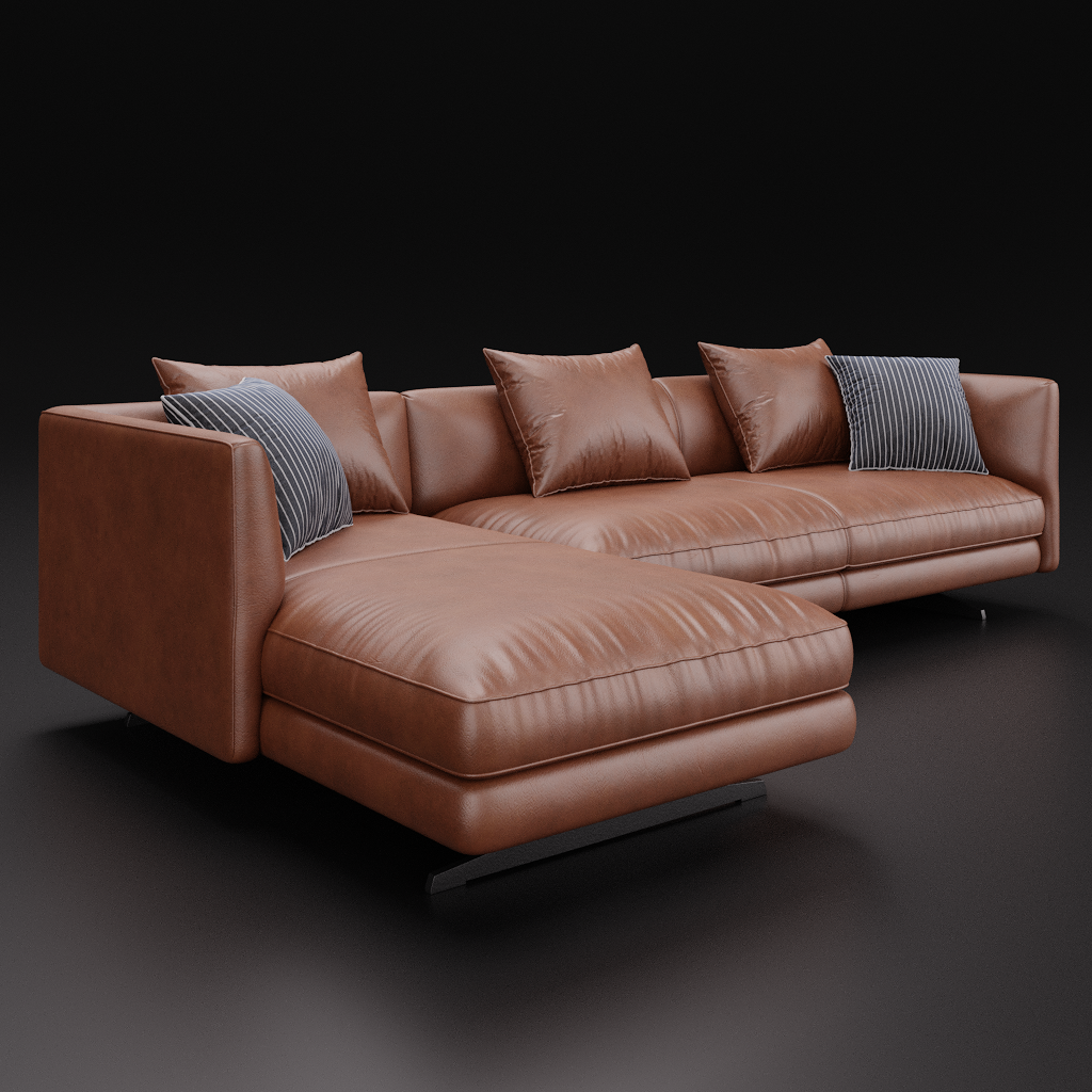 Sofa Light | 3D Sofa models | BlenderKit