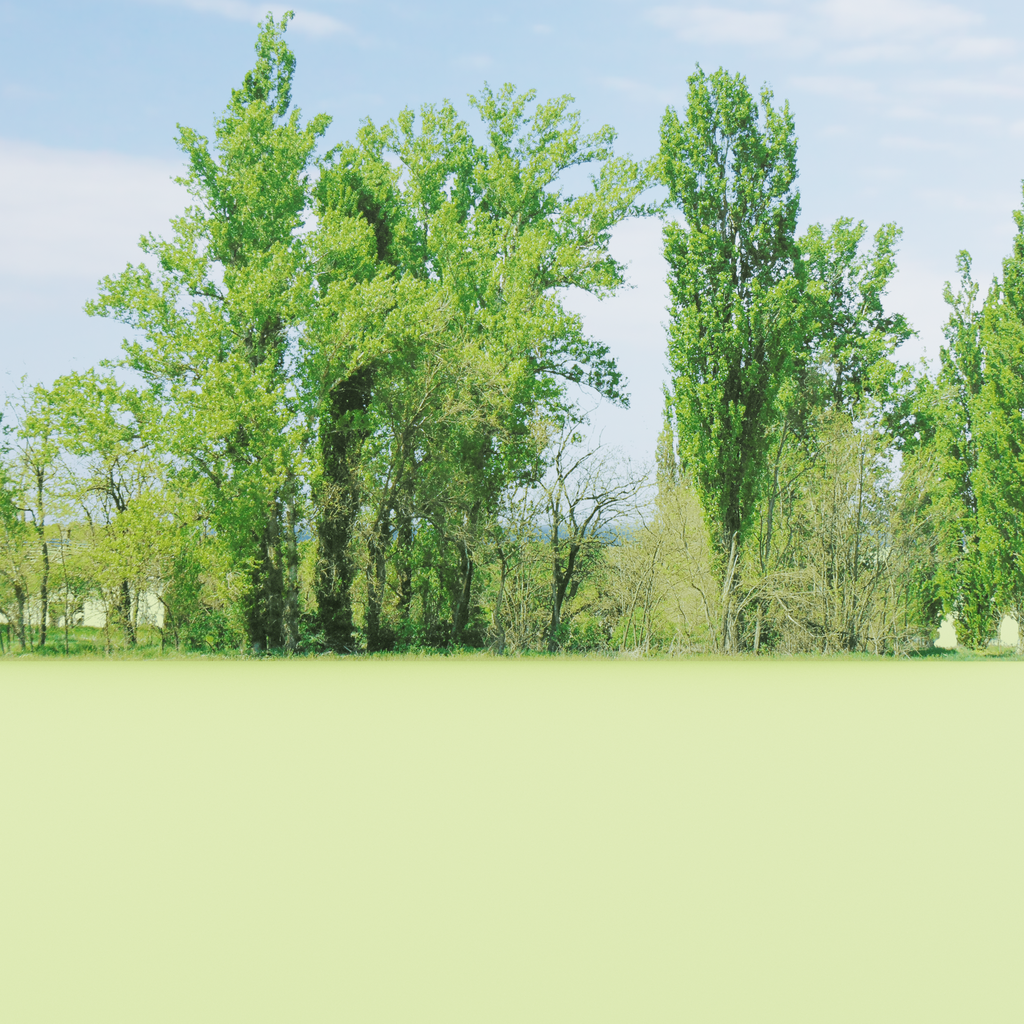 Greenleaf Treeline Backdrop 015 | Trees models | BlenderKit