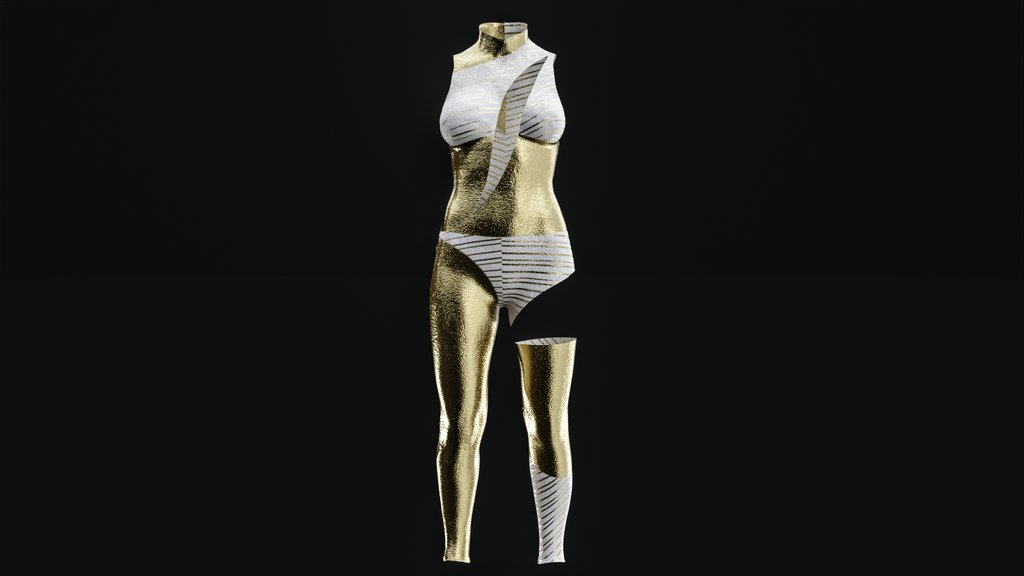 Jumpsuit | Women Clothing models | BlenderKit