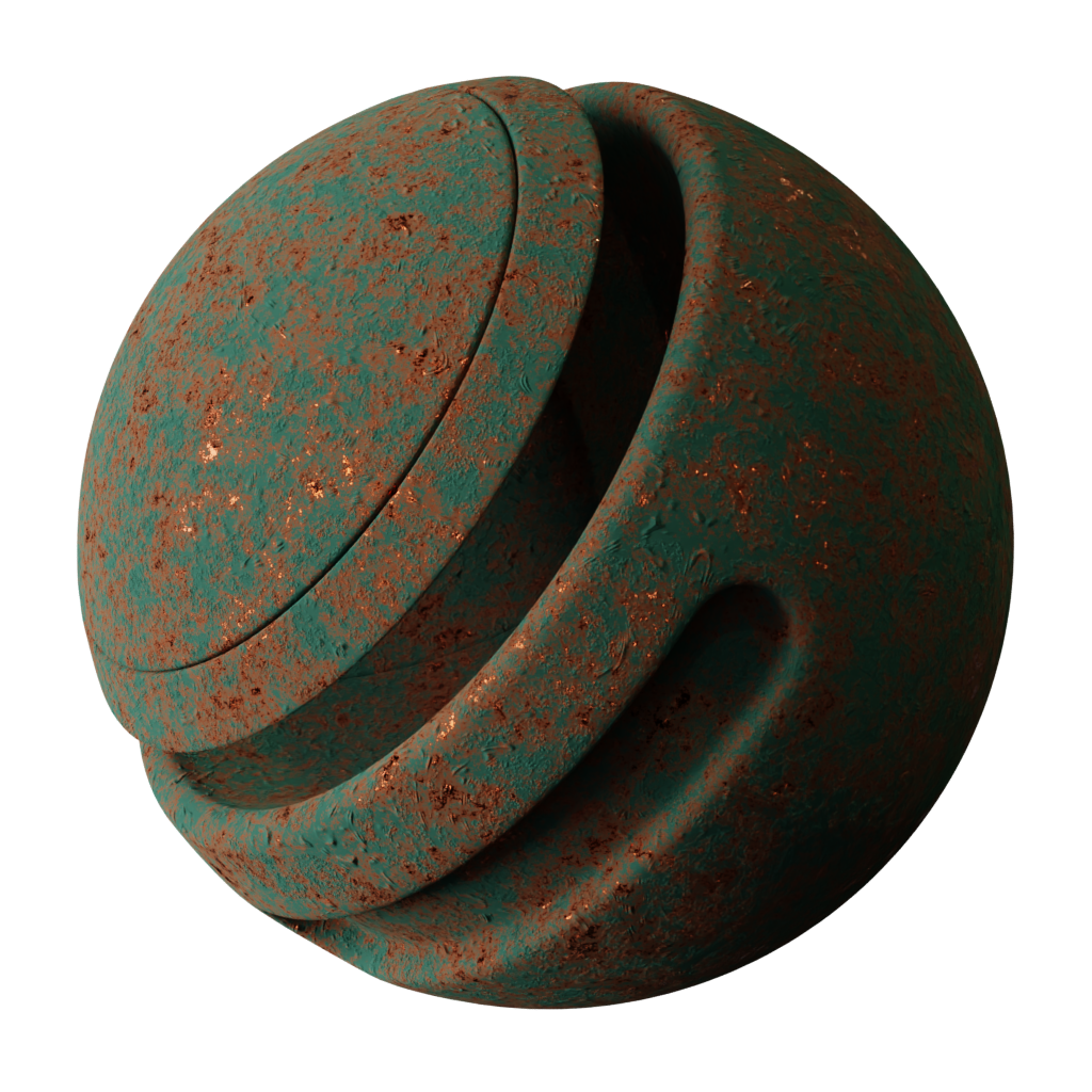 Copper Procedural 2 | FREE metal materials | BlenderKit