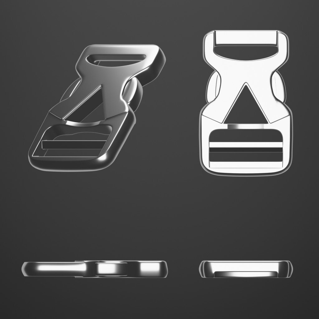 BlenderKit | Download the Buckle Base Mesh model