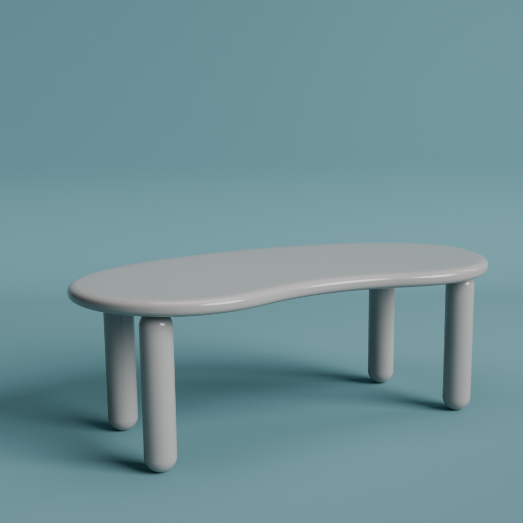 Undique mas 120 (3 colors) | FREE Tables models | BlenderKit