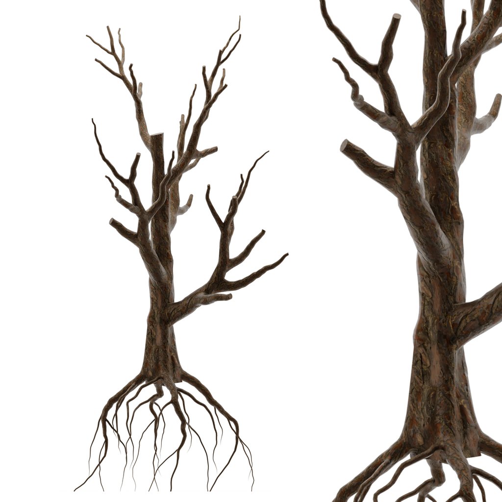 Dry tree | Trees models | BlenderKit