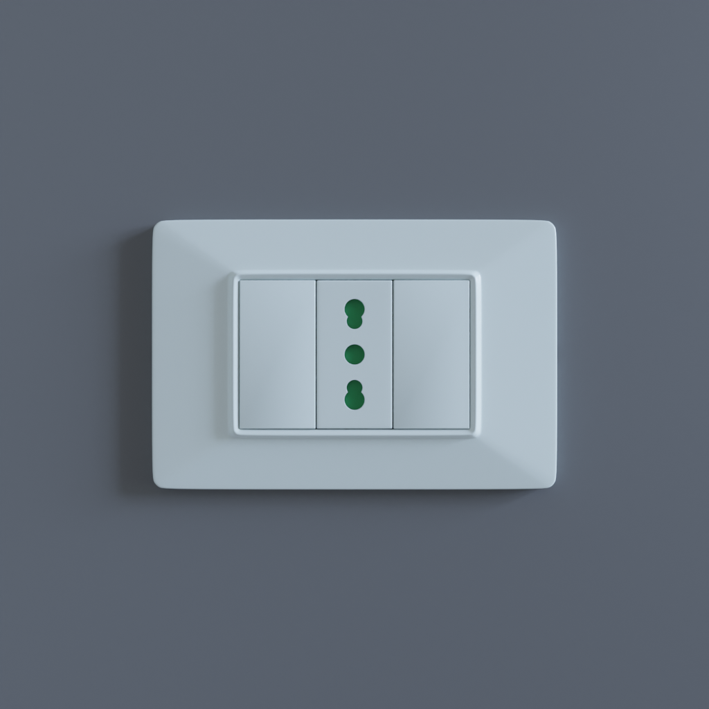 Wall socket Vimar | FREE Miscellaneous models | BlenderKit