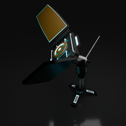 Sci fi satellite dish | FREE Satellites models | BlenderKit