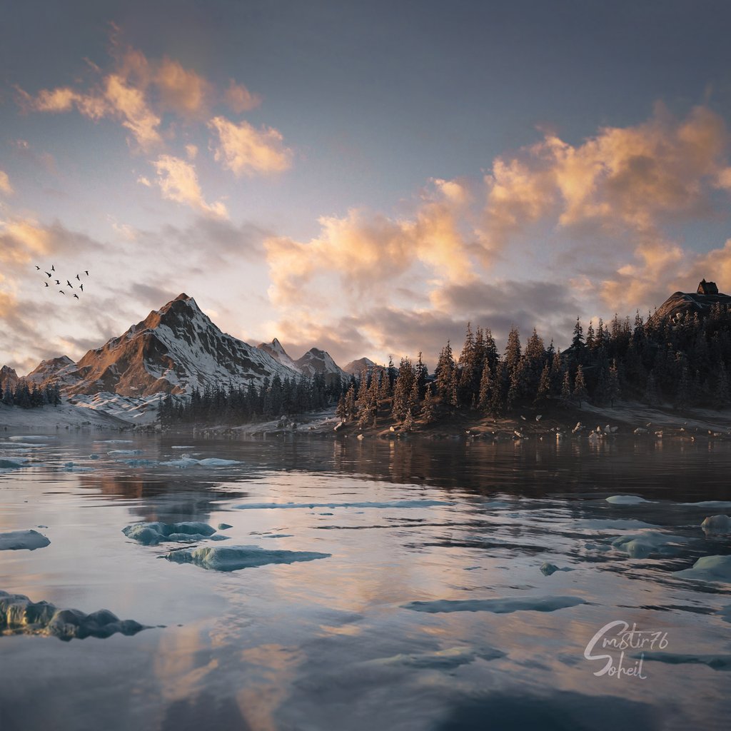 BlenderKit | Outstanding winter assets