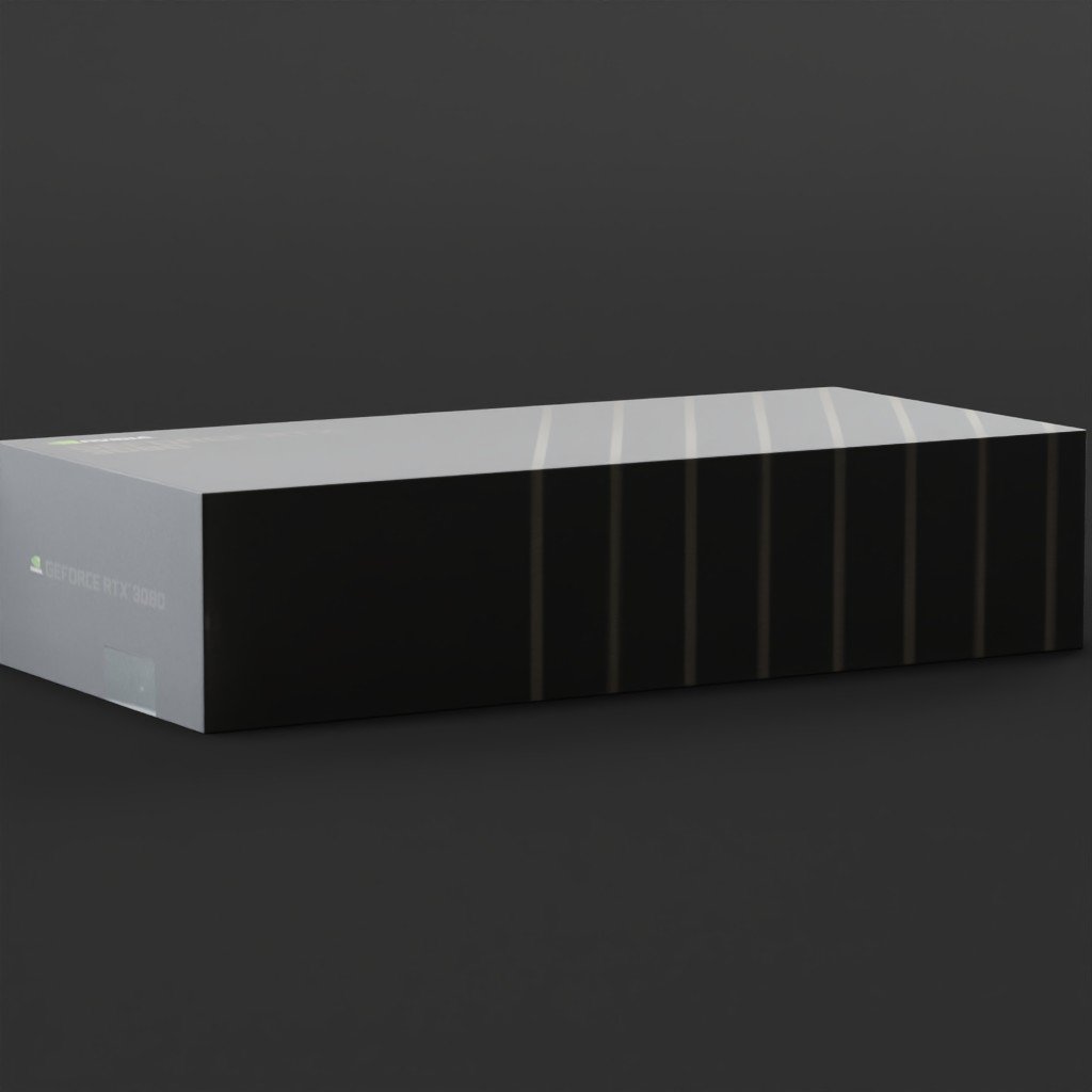 NVIDIA RTX 3080 Box | FREE Miscellaneous models | BlenderKit