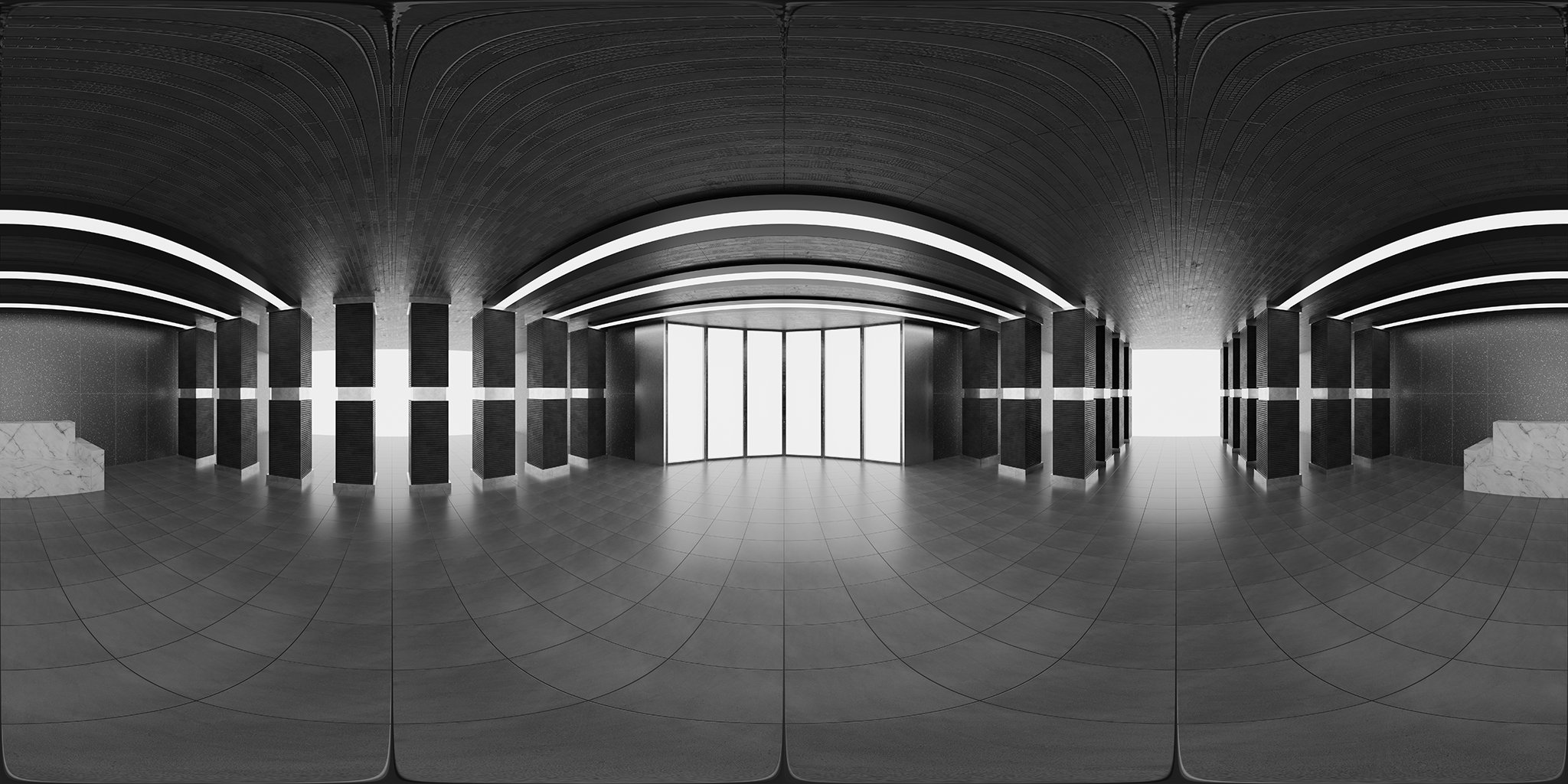 Studio Black Light Room | Studio HDRis | BlenderKit