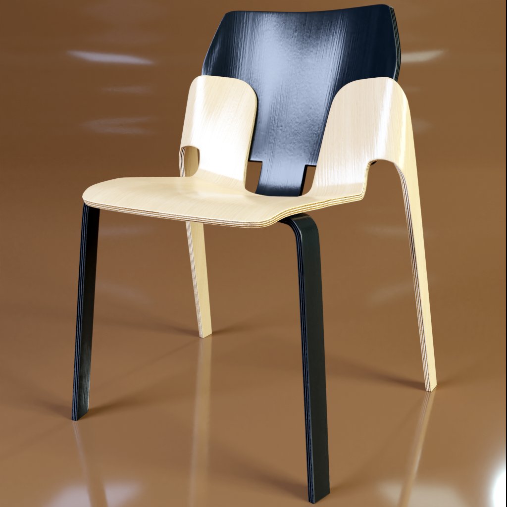 H&D Chair Concept | FREE Sitting Chairs models | BlenderKit