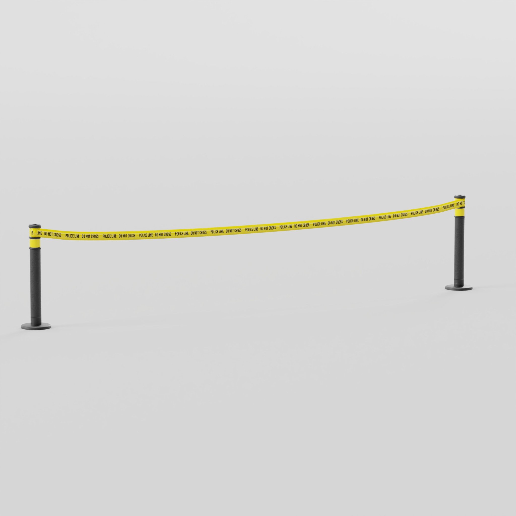 Police Line Tape | Military models | BlenderKit
