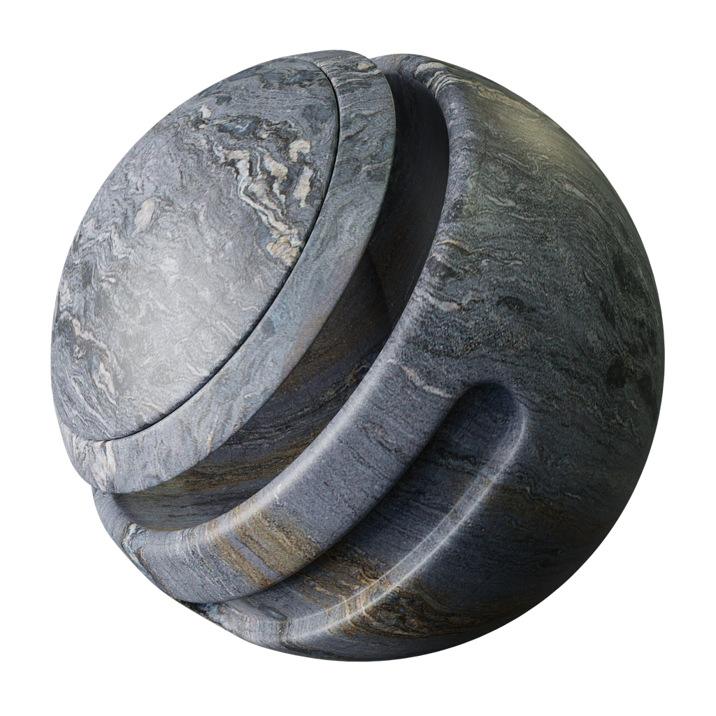 Cosmos Grey Marble | FREE marble materials | BlenderKit