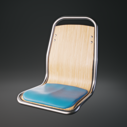 Bus Seat | Public Transportation models | BlenderKit