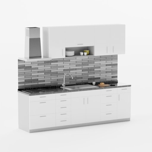 Kitchen set | FREE Kitchen Sets models | BlenderKit