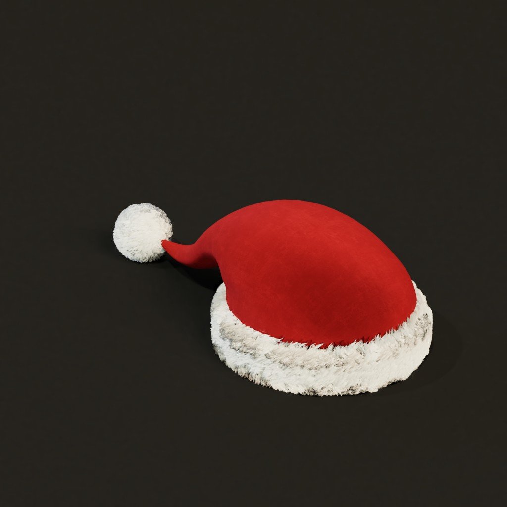 Christmas hat | FREE Clothing models | BlenderKit