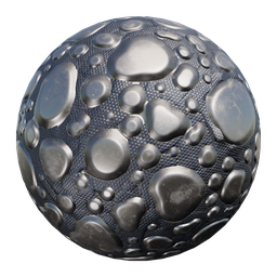 Bumpy metallic texture | FREE fabric materials | BlenderKit
