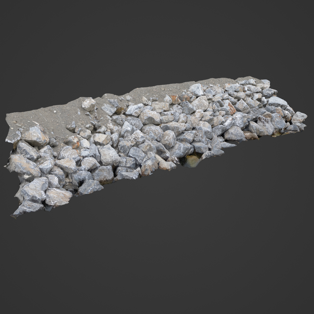 Photoscan of Rock Pil | Environment Elements models | BlenderKit
