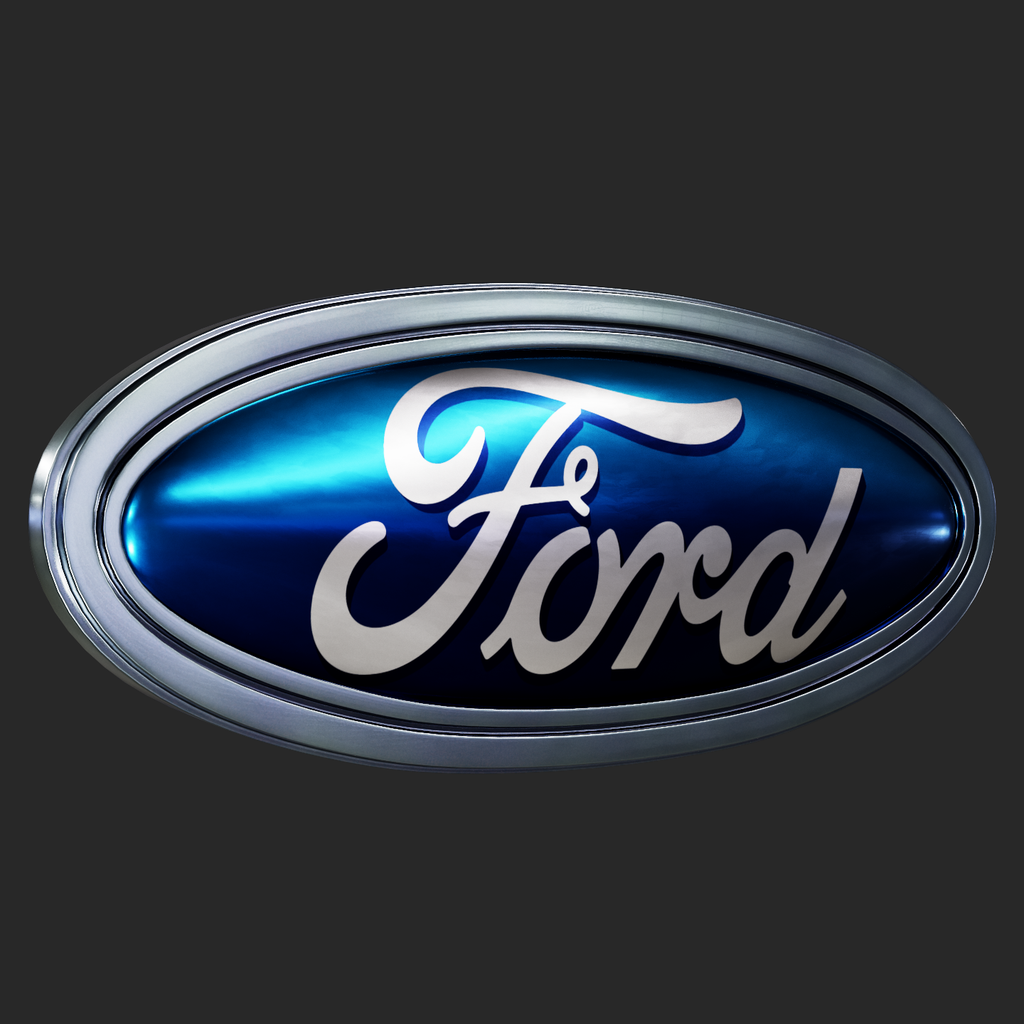 Ford Logo 3d model | Vehicle Parts models | BlenderKit
