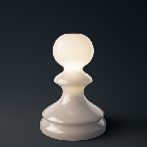 Lamp Chess Pawn | Table Lamps models | BlenderKit
