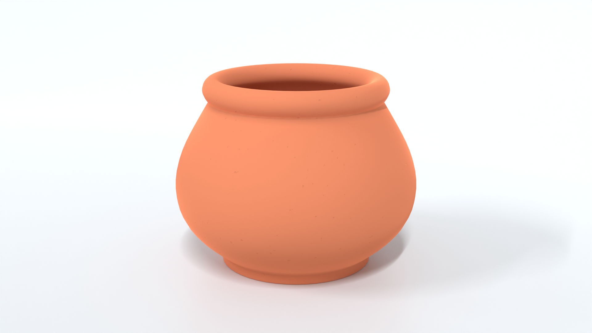 Clay Flower Pot | Miscellaneous models | BlenderKit