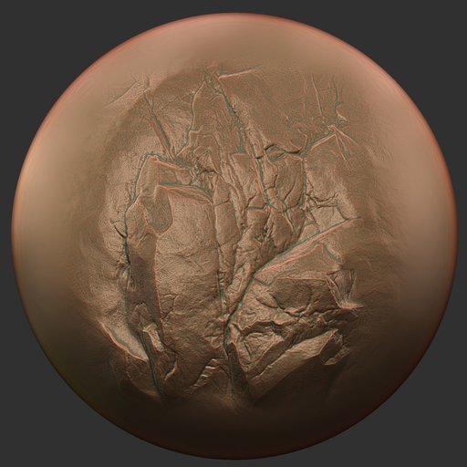ER_Rock Brush.006 | rock brushes | BlenderKit