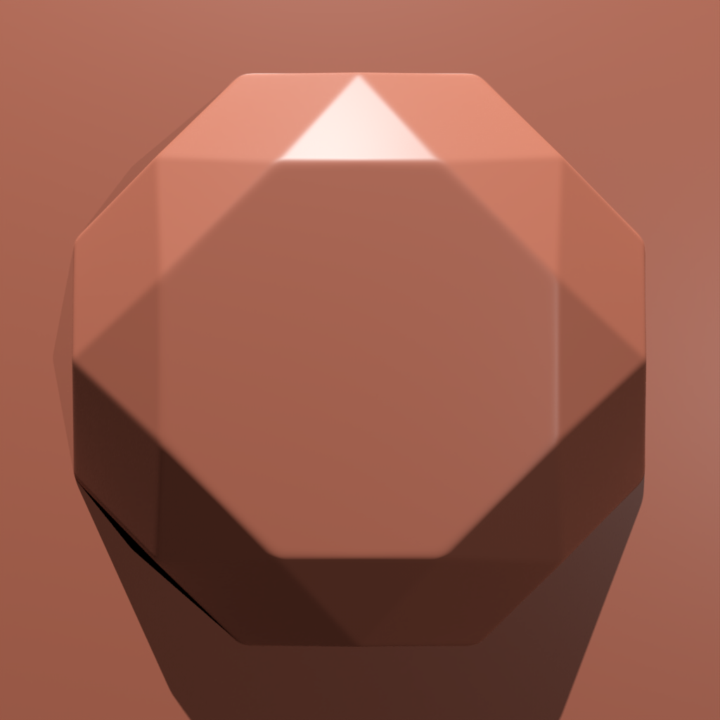 Round Gem Brush - 02 | geometric brushes | BlenderKit