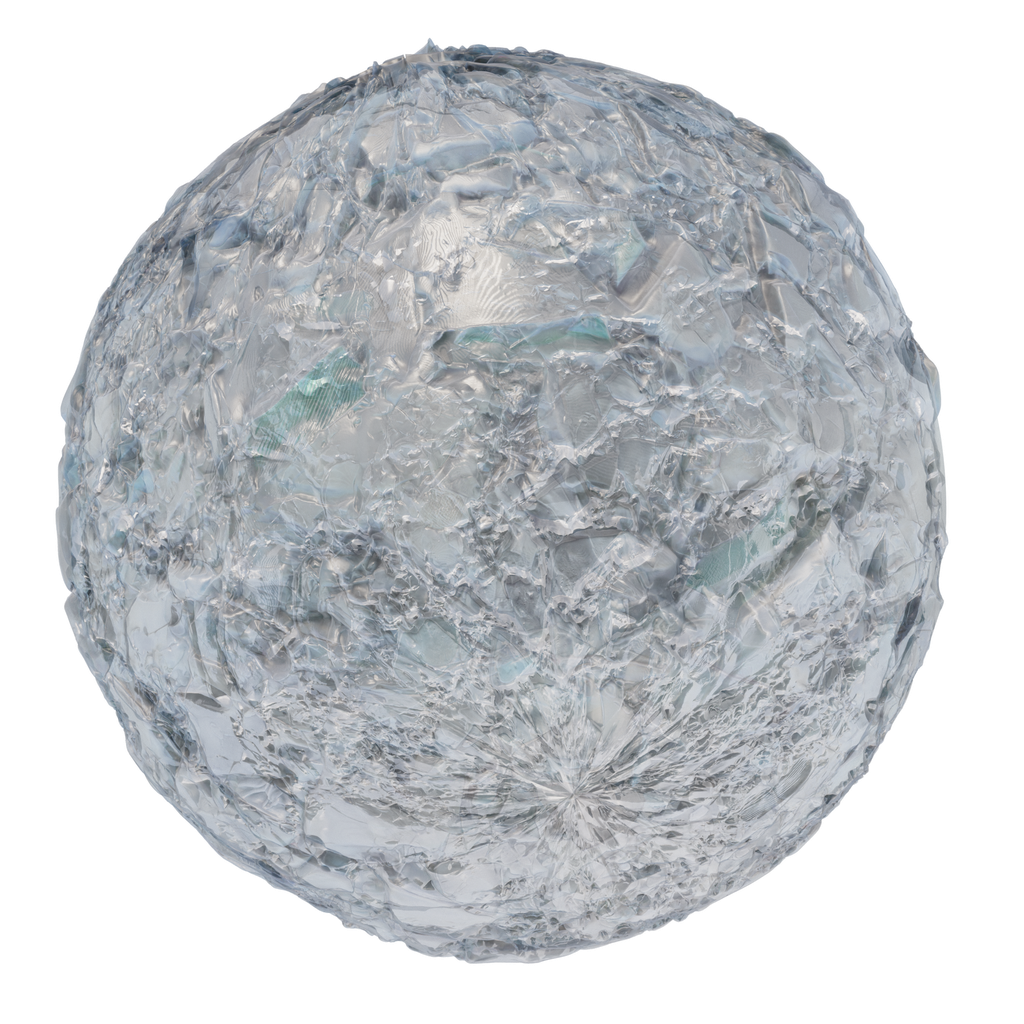 Damaged Crystal Surface | FREE glass materials | BlenderKit