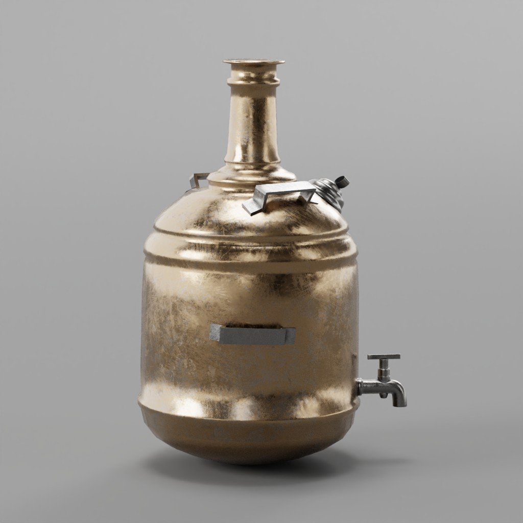 Indian Tea Boiler | Restaurant / Bar models | BlenderKit