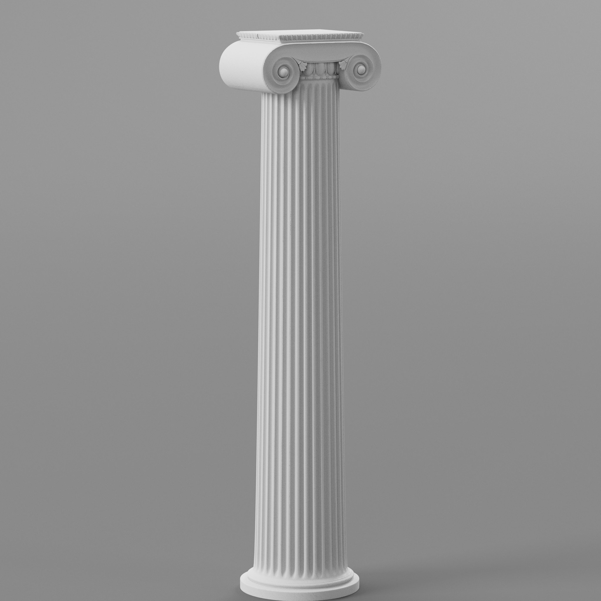 Greek Column - Ionic Order | Architectural Structures models | BlenderKit