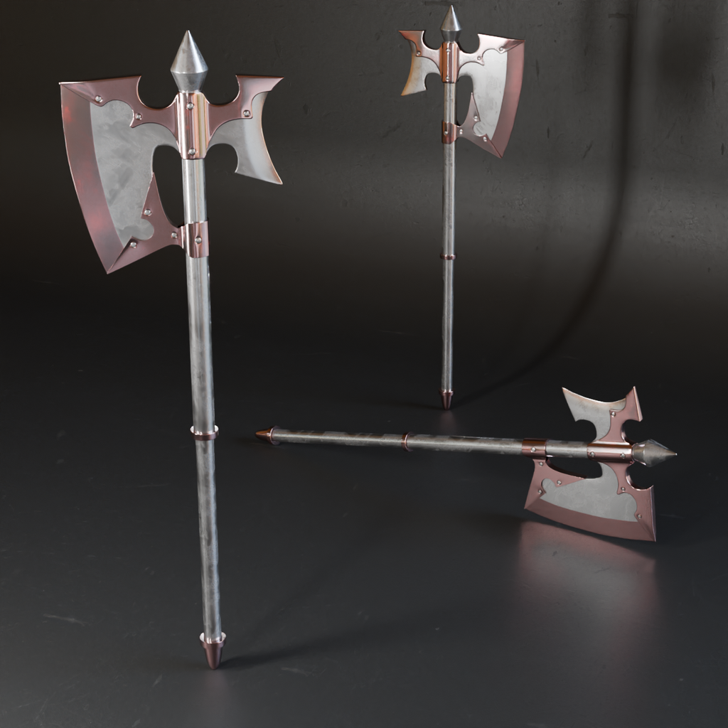 MK Axe lowpoly-021 | Historical Weapons models | BlenderKit