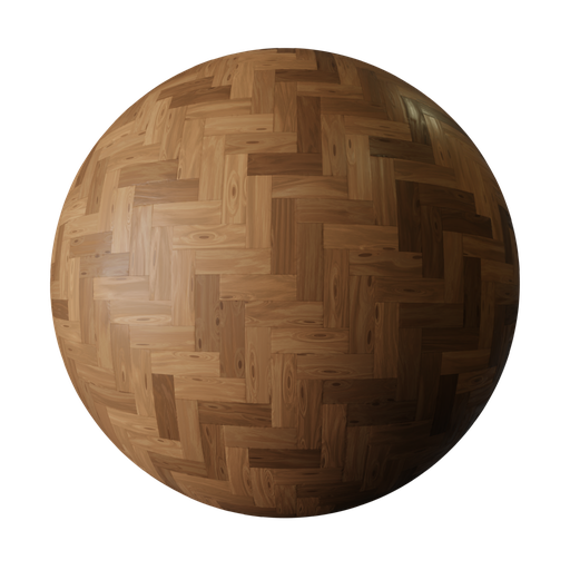 Herringbone Floor | FREE wood materials | Blendkit