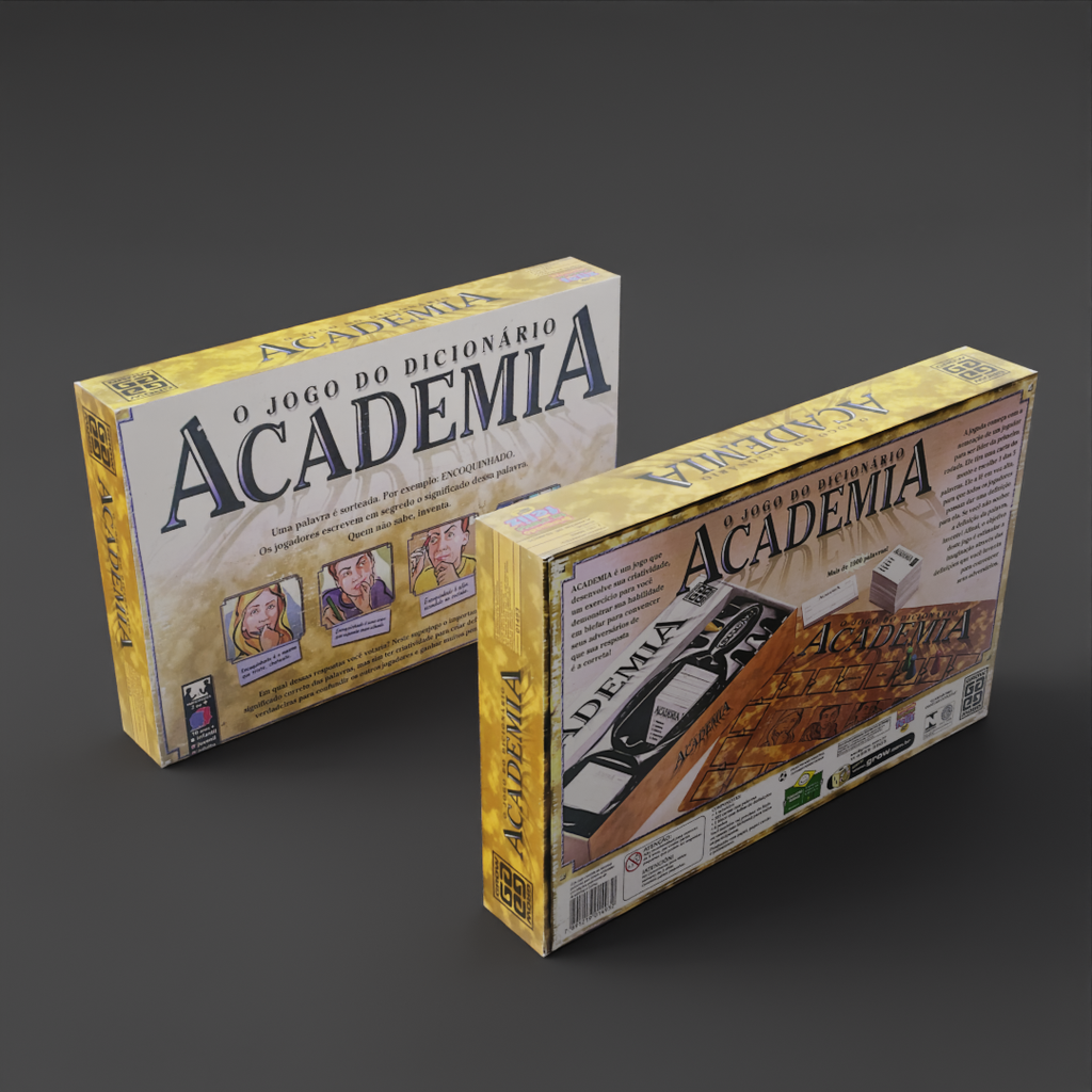 Academia Board Game Box | Interior Decorations models | BlenderKit