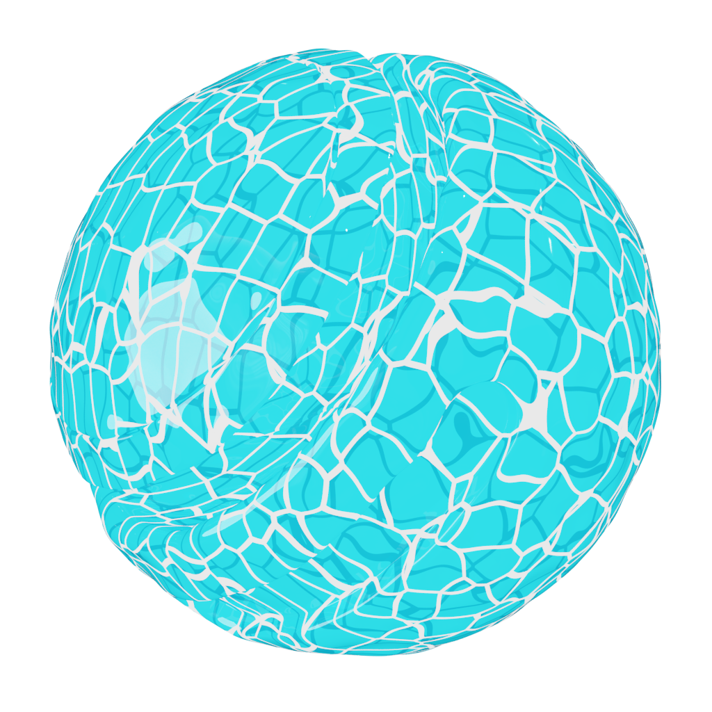 Cartoon Water | FREE fx materials | BlenderKit