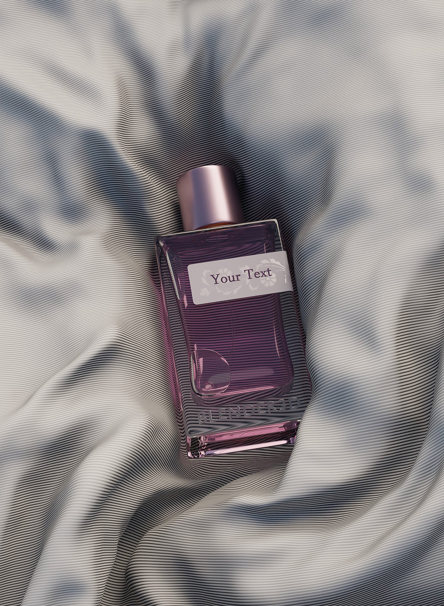 The scene of blender perfume | Mockup scenes | BlenderKit