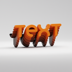 Looping Text Animation | FREE Typography scenes | BlenderKit