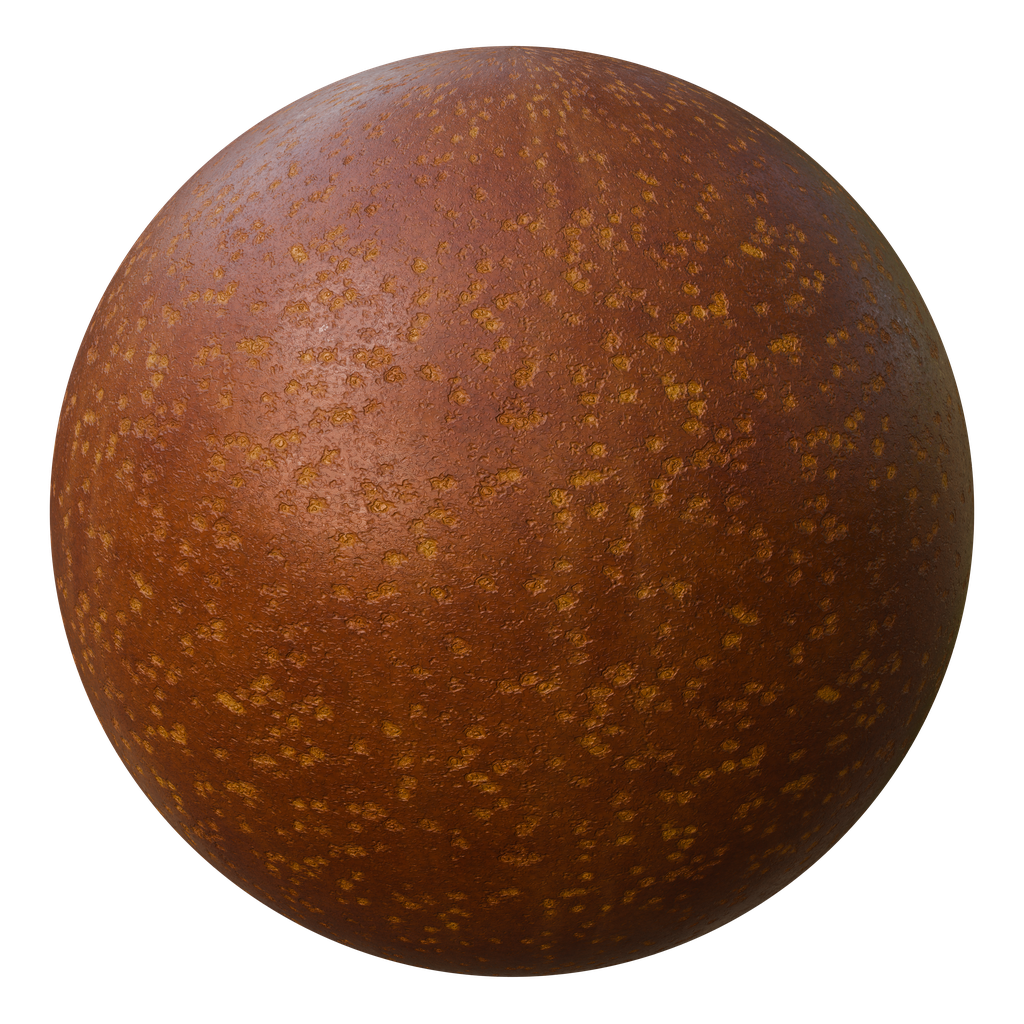 Polished Pitted Rust | FREE metal materials | BlenderKit