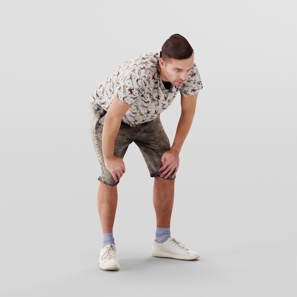 Too Old for This... | Men models | BlenderKit