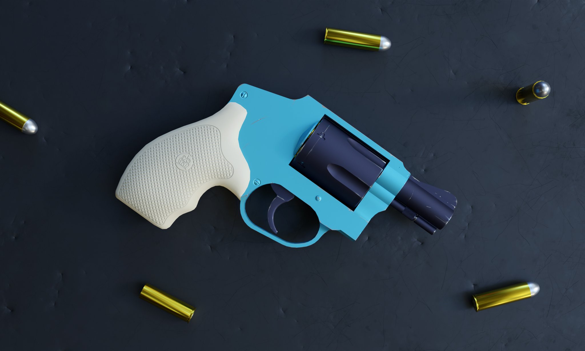 Revolver Model 642 .38 Special | Modern Weapons models | BlenderKit