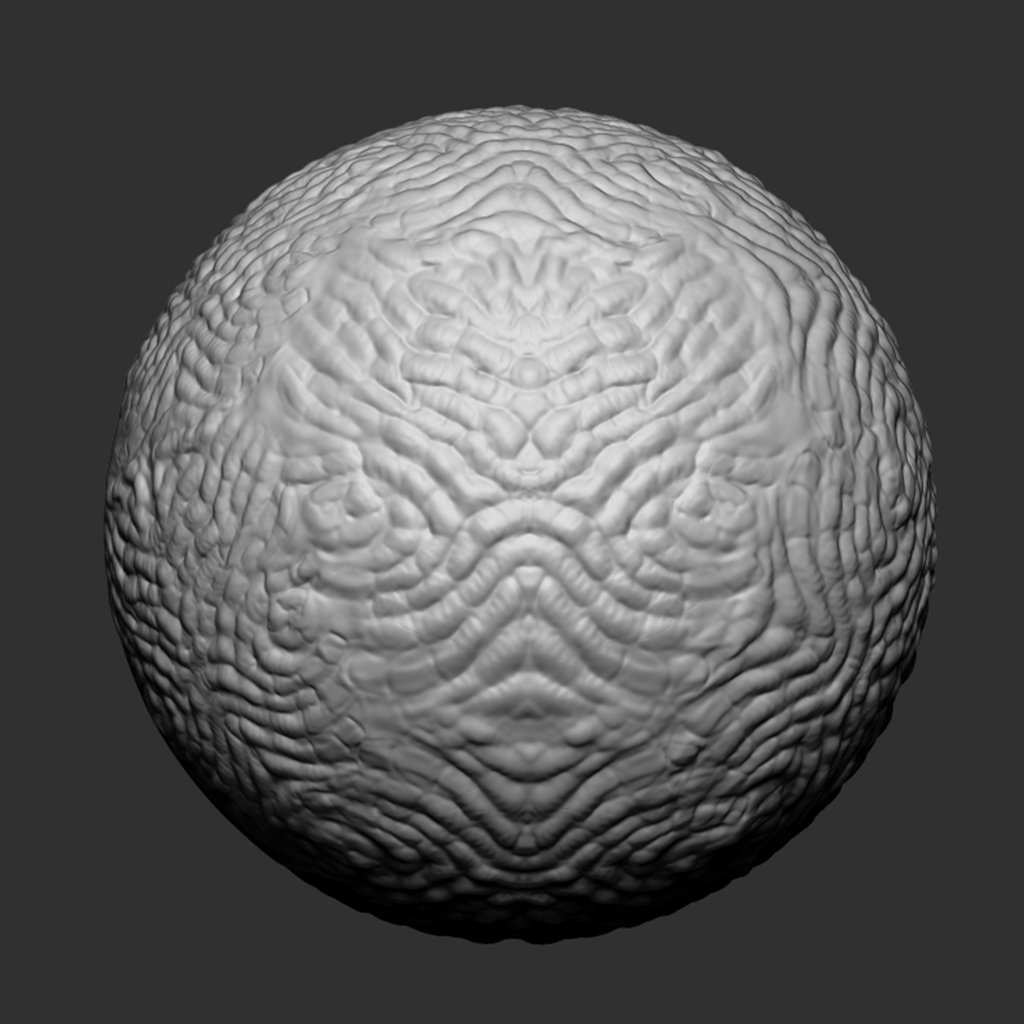 NS Creature details alien | anatomy brushes | BlenderKit