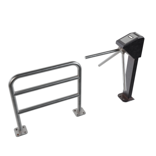 Ticket gate | Architecture models | BlenderKit