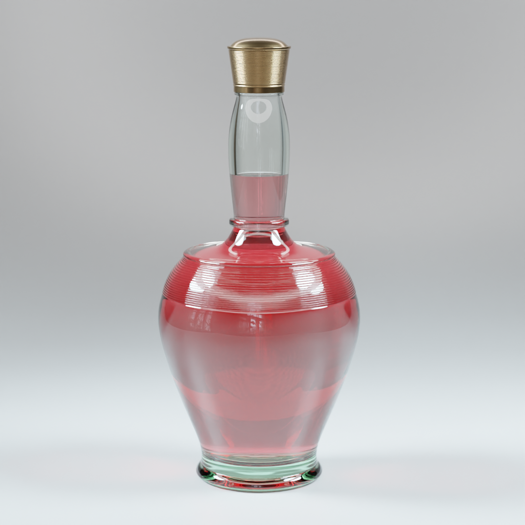 Liquor bottle | Beverages models | BlenderKit