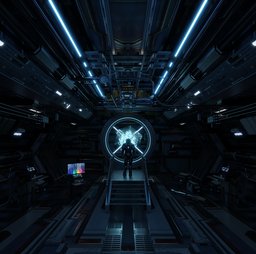 Sci fi lab | Sci-fi scenes | BlenderKit