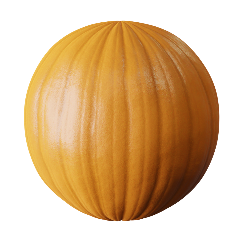 Procedural pumpkin | FREE food materials | BlenderKit