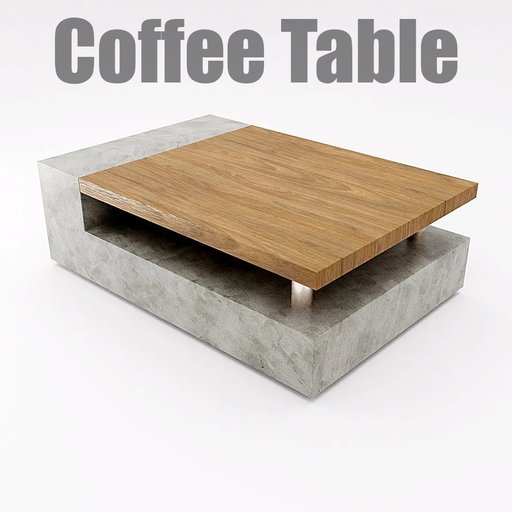 Coffee Table | FREE Tables models | BlenderKit