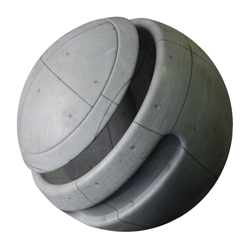Spalled Architectural Concrete | FREE concrete materials | BlenderKit